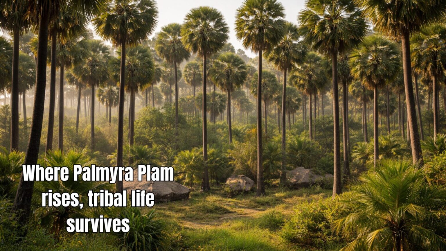 Palmyra Palm:The Vanishing 10k-Yr-Old Sacred Forest Wonder