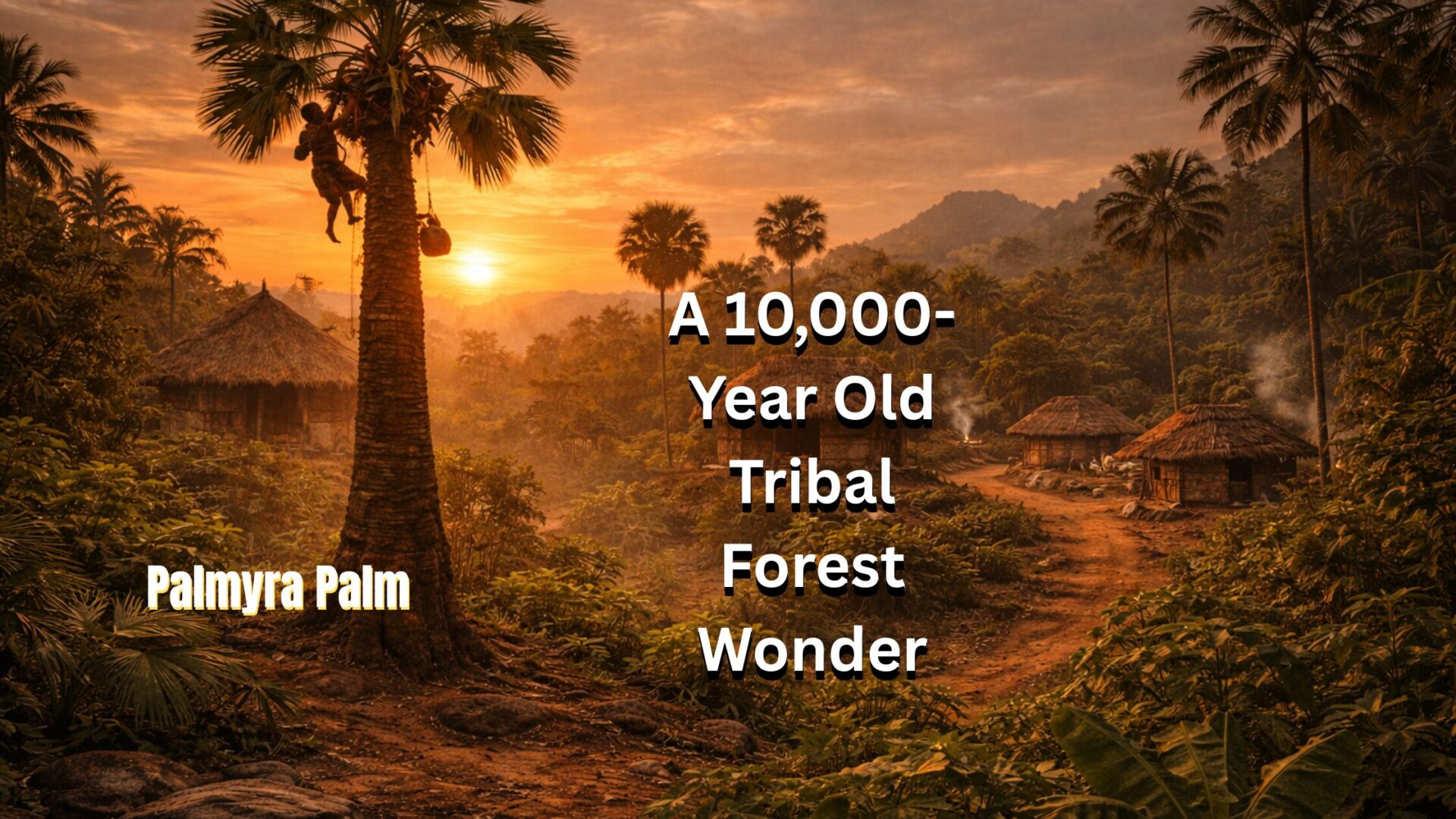 Palmyra Palm:The Vanishing 10k-Yr-Old Sacred Forest Wonder